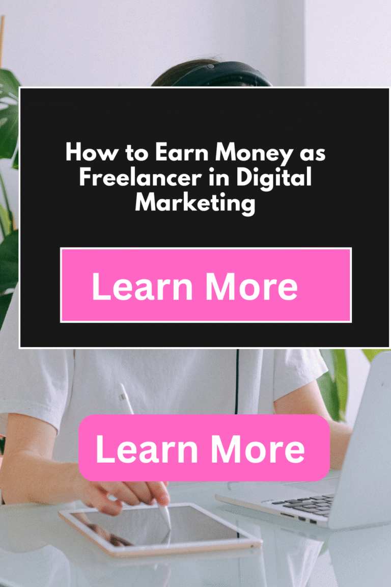 How to Earn Money as Freelancer in Digital Marketing - InnateMarketer